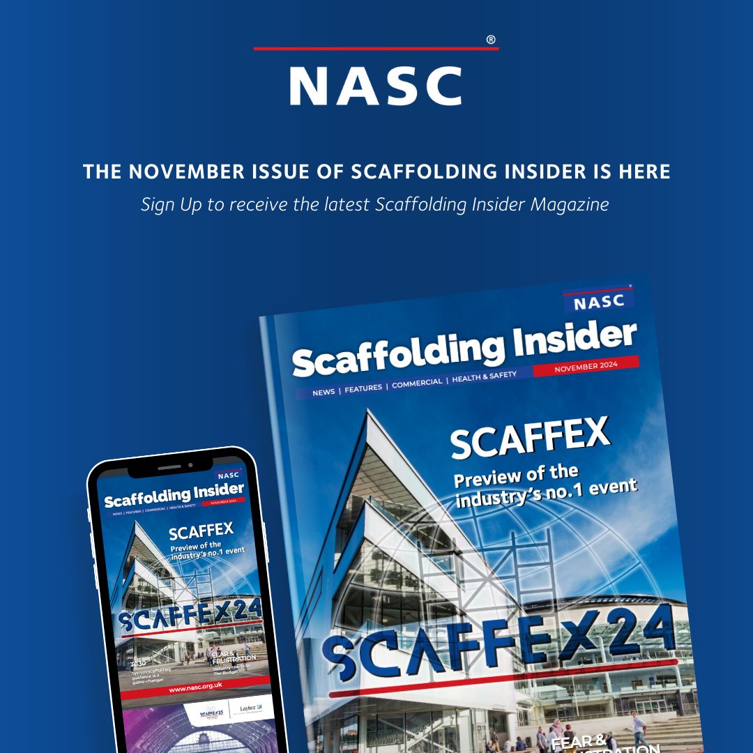 NASC’s Scaffolding Insider – latest issue out now - The Access Industry ...